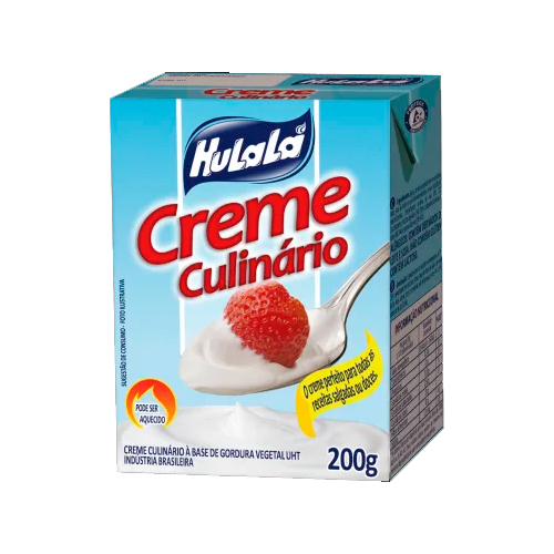 SLM Casa do confeiteiro. Creme Culinário Hulala 200g - Iffco