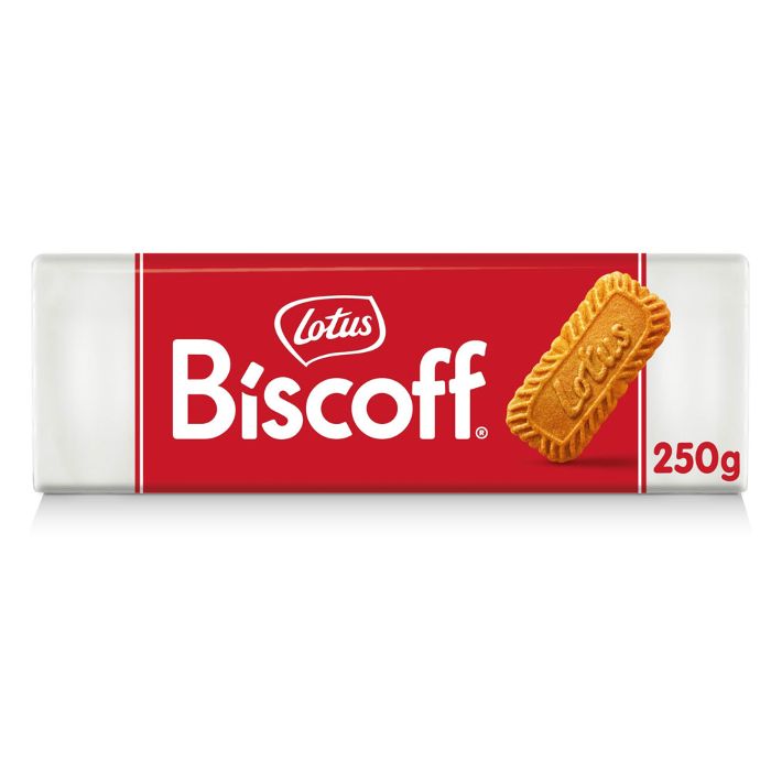 SLM Casa do confeiteiro. Biscoito Lotus Biscoff 250g - Aurora